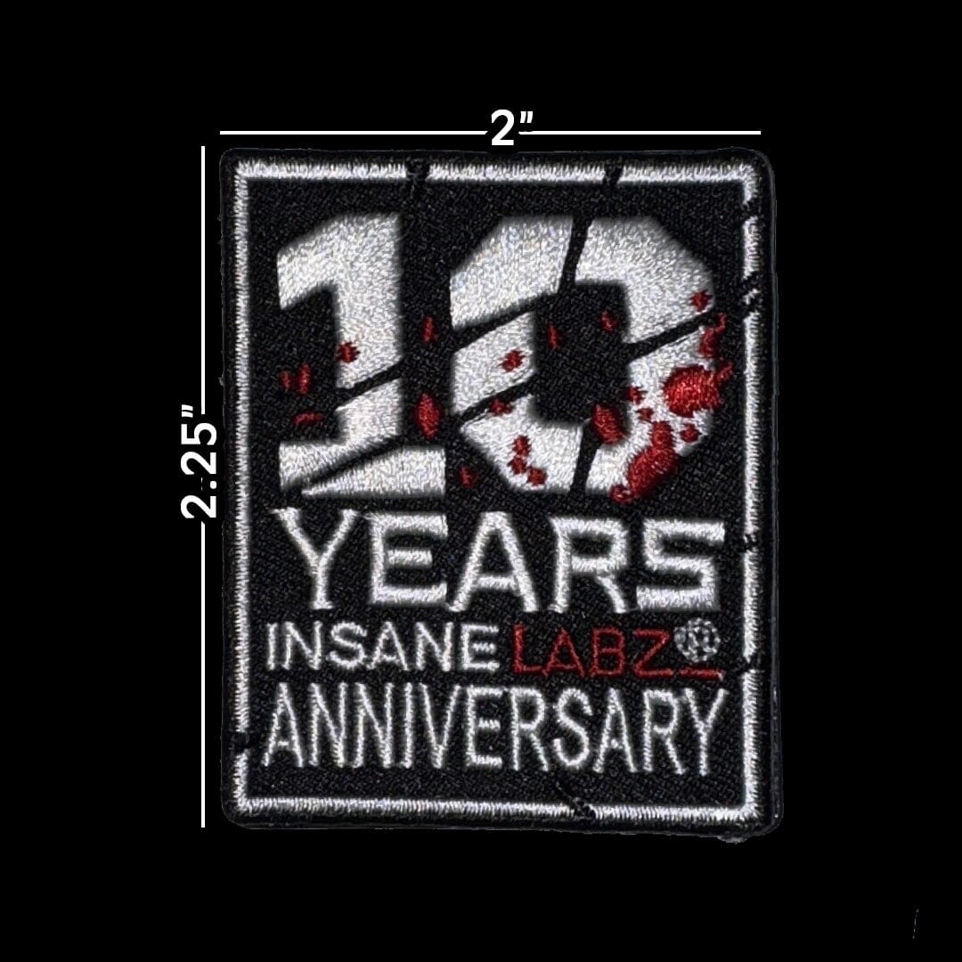 Insane Labz 10 Year Anniversary Patch